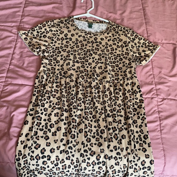 wild fable | Dresses | Wild Fable Size S Cheetah Print Dress | Poshmark